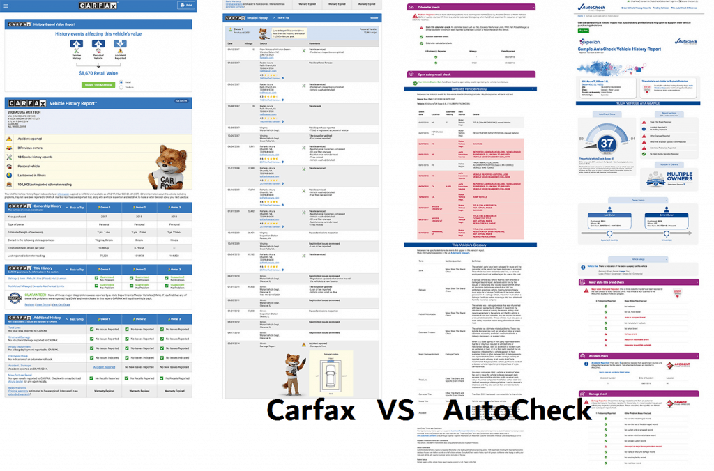 Autocheck vs Carfax which one should you choose?