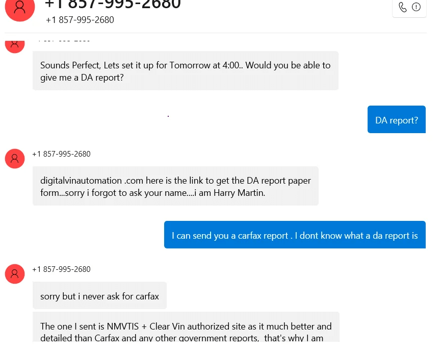 Vehicle History Report Scams: Awareness and Prevention